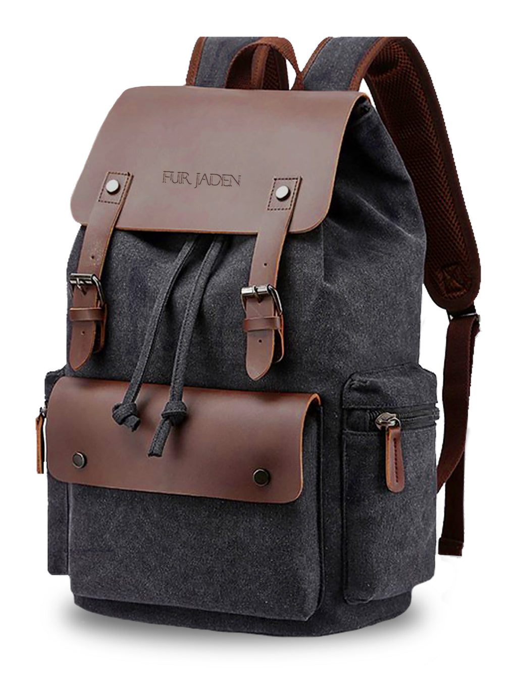 Fur Jaden Recycled Canvas 15.6 Inch Laptop Backpack - The Wayfarer